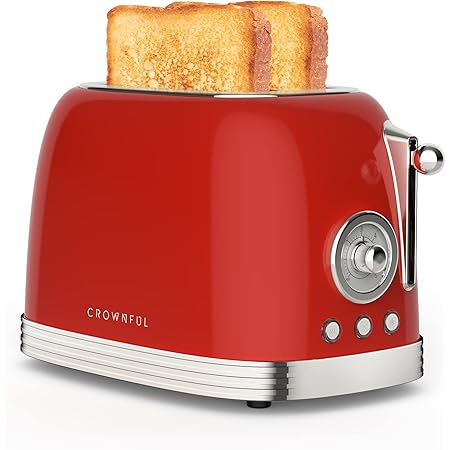 Amazon.com: Nostalgia Retro Wide 2-Slice Toaster, Vintage Design With ...