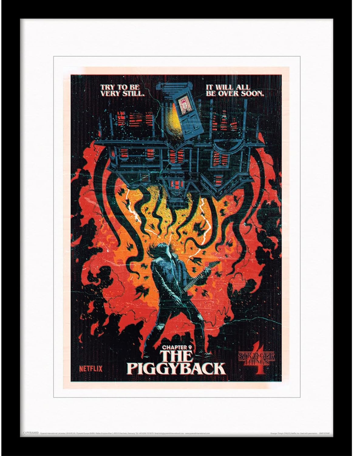 Pyramid International Stranger Things Poster with Border and Black ...