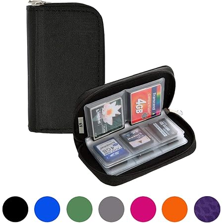 Eco-Fused Memory Card Carrying Case - Suitable for SDHC and SD Cards ...