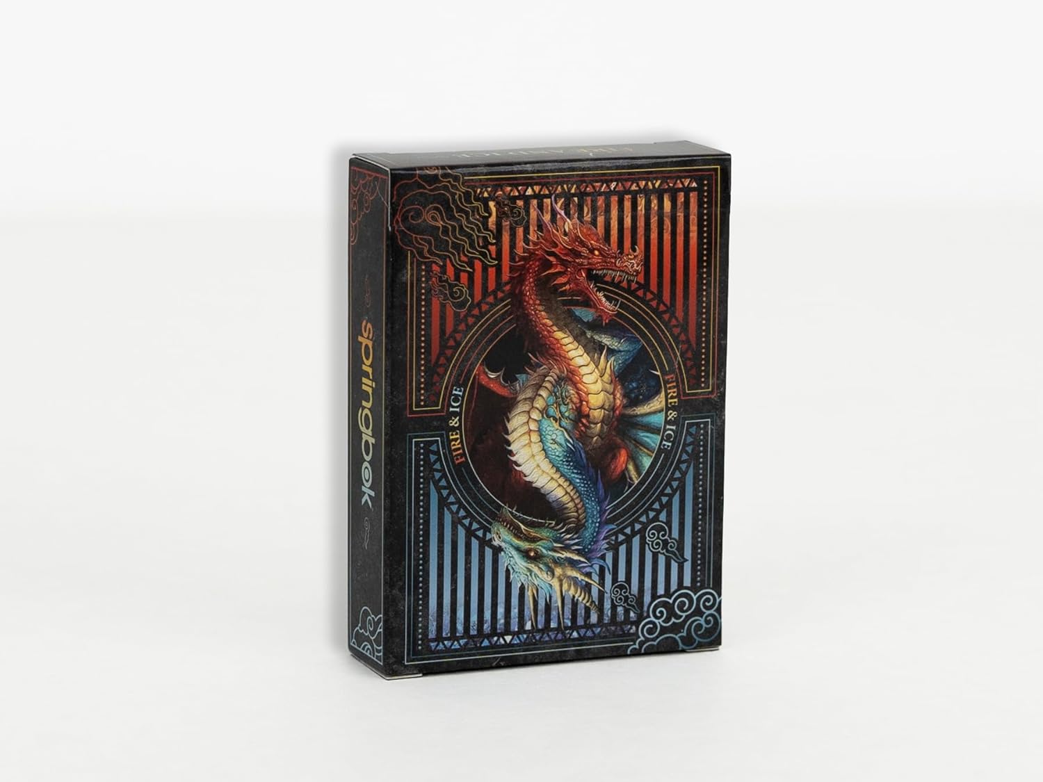 Amazon.com: Springbok Fire and Ice Dragon Themed Standard Index Deck of ...