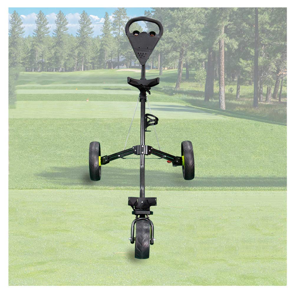 Buy JLDN Golf Push Cart 3 Wheel, Golf PushCart with Scoreboard Push ...