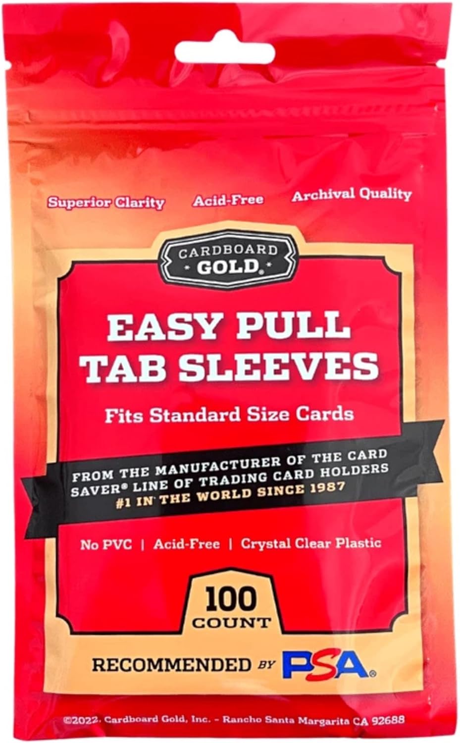 Amazon.com: Cardboard Gold Easy Grip/Pull Tabbed Grade Saver Soft ...