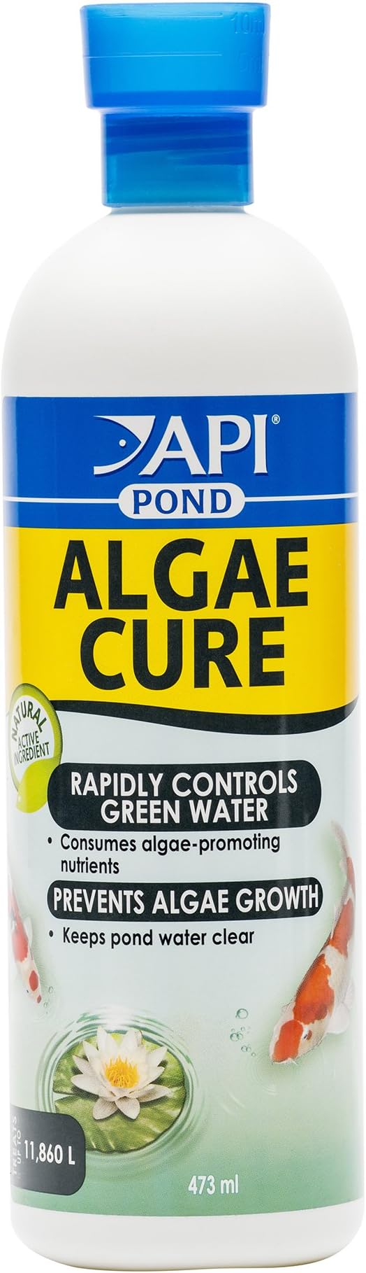 API POND ALGAE CURE Control Solution, Safe For Pets When Used As ...