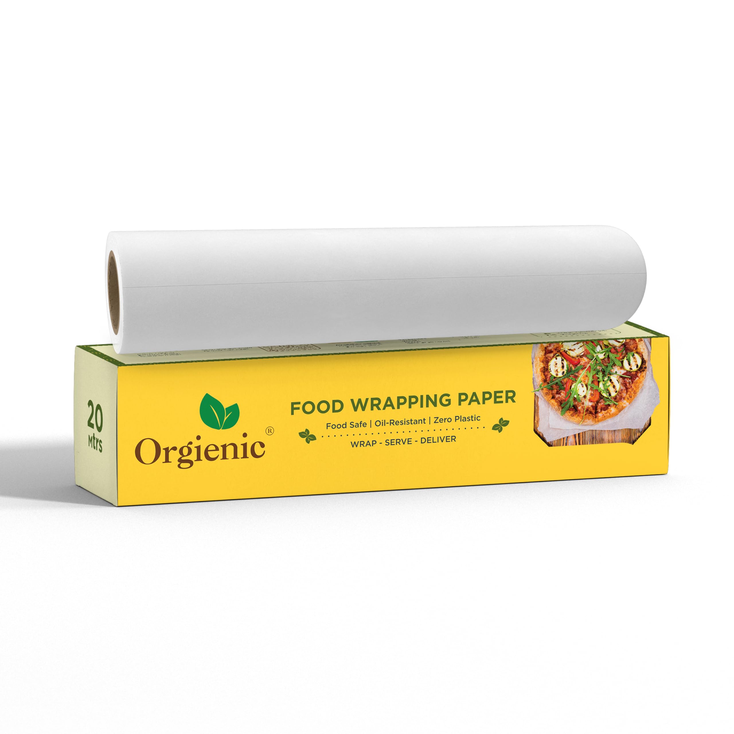 Orgienic Food Wrapping Paper Roll 20 Meters | Butter Paper ...