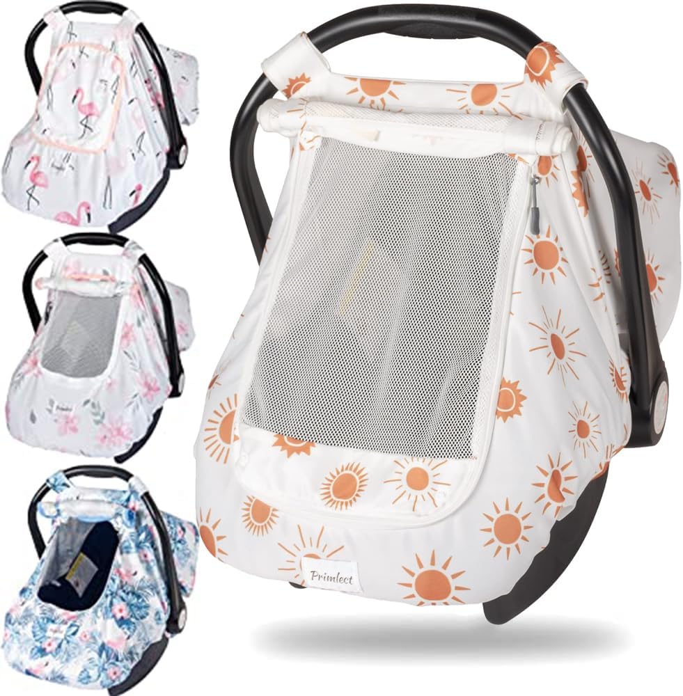 Amazon.com: Baby Car Seat Cover Infant Car Seat Covers for Babies ...