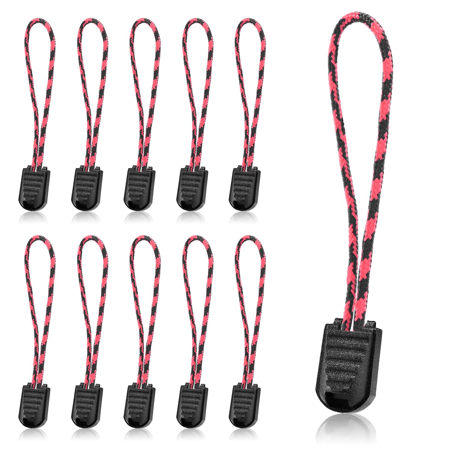 Amazon.com: 10 Pack Paracord Zipper Pull Replacement Pulls Tabs for ...