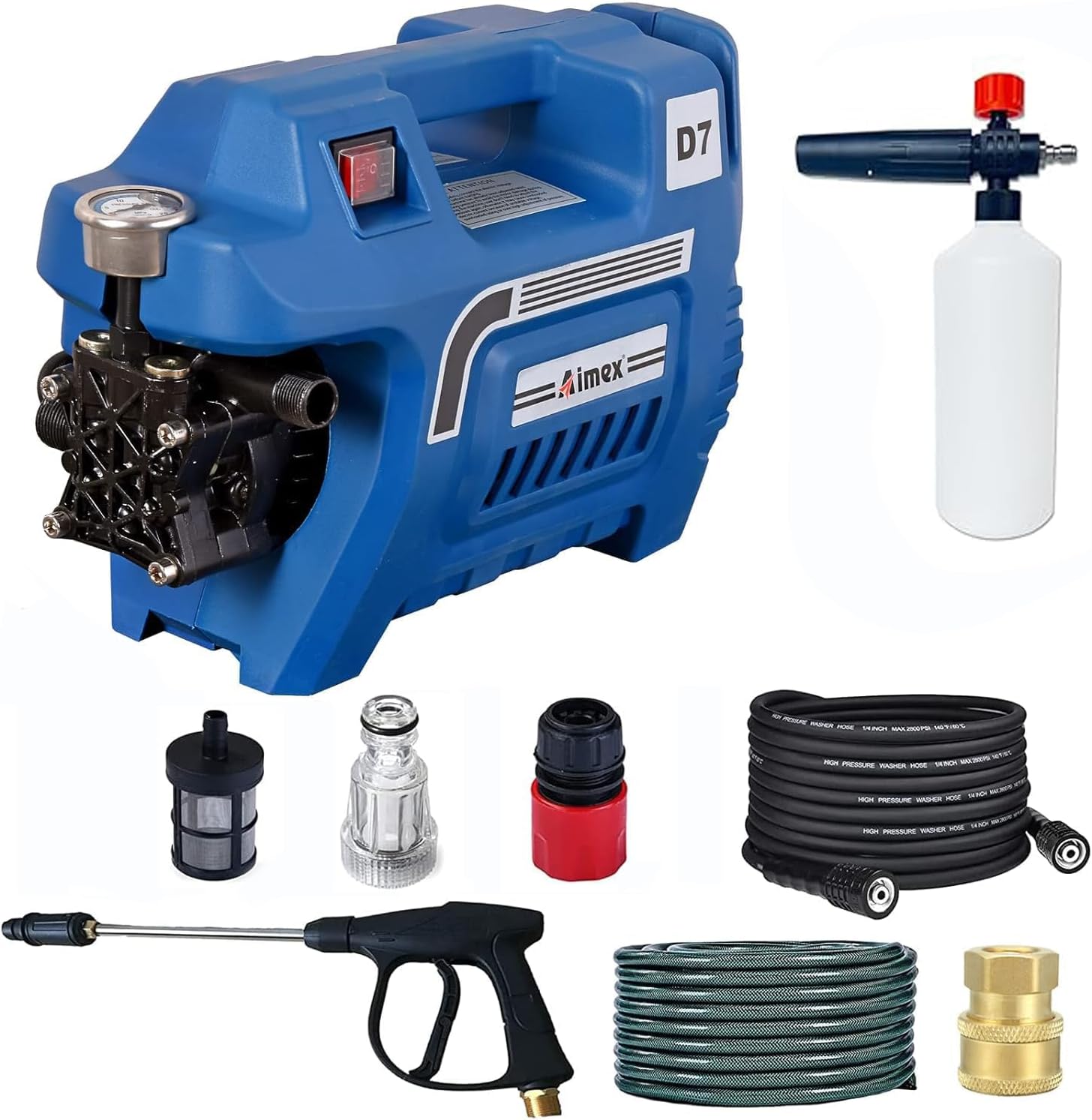 Shakti Technology S7 Pro High Pressure Car Washer Machine with Copper ...