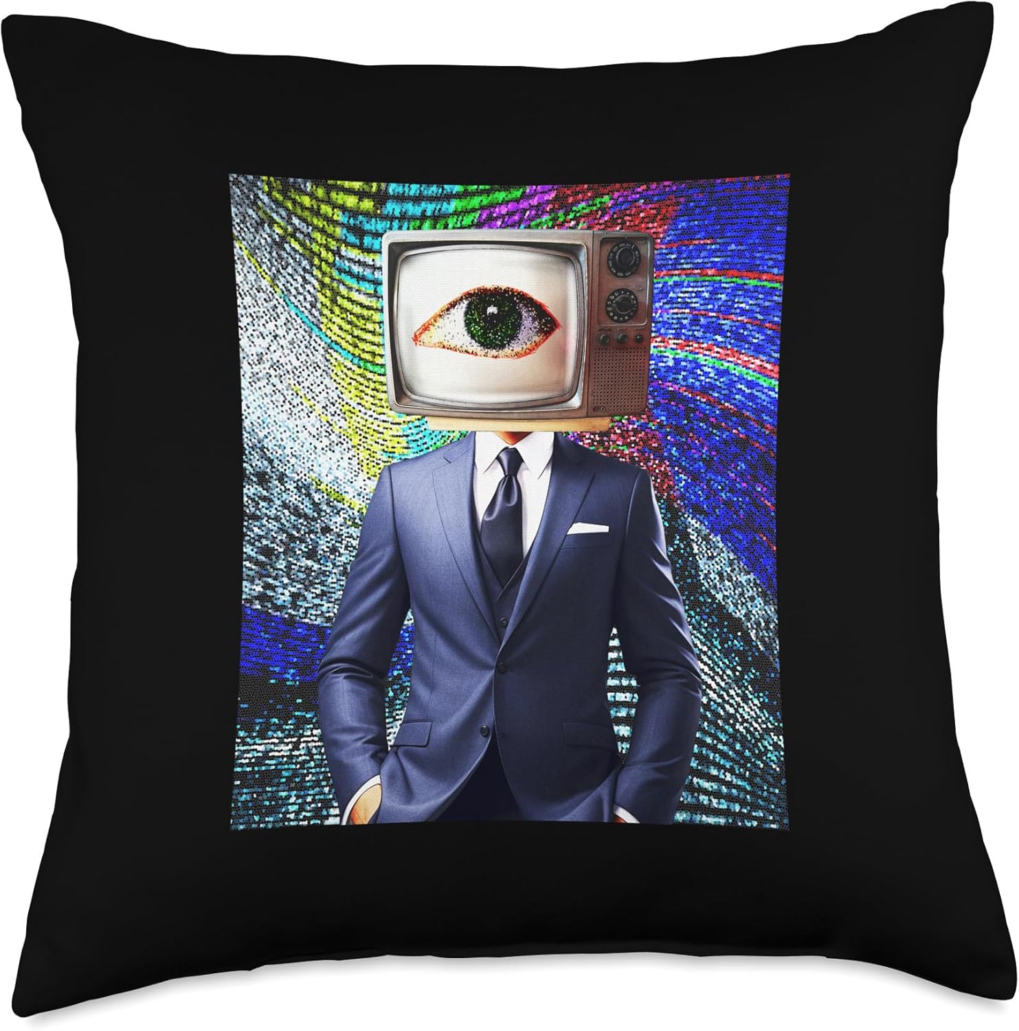 Amazon.com: Weirdcore Aesthetic TV Head Surreal Kidcore Dreamcore Fans ...