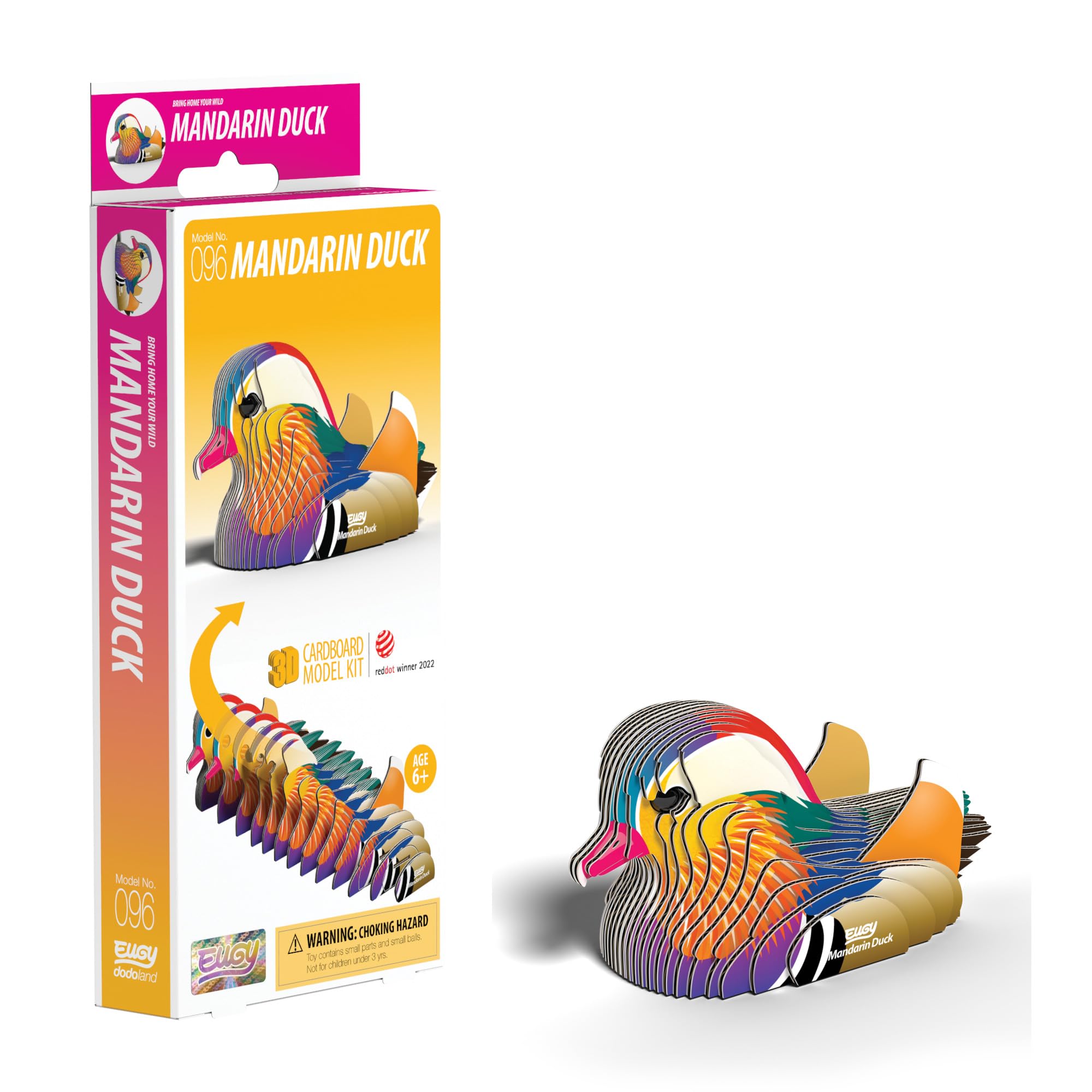 EUGY Mandarin Duck 3D Model Craft Kit : Amazon.co.uk: Home & Kitchen