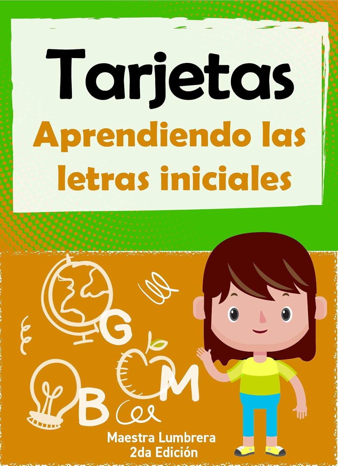 Amazon.com: Aprendiendo las letras iniciales: Tarjetas para niños que ...