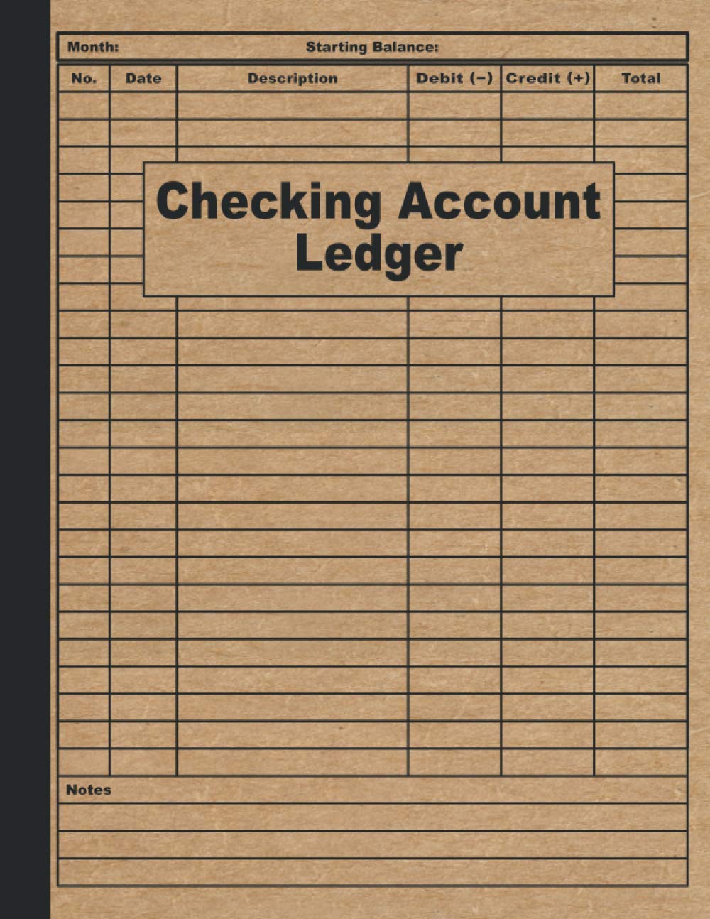 Amazon.com: Checking Account Ledger: Checking Account Transaction ...