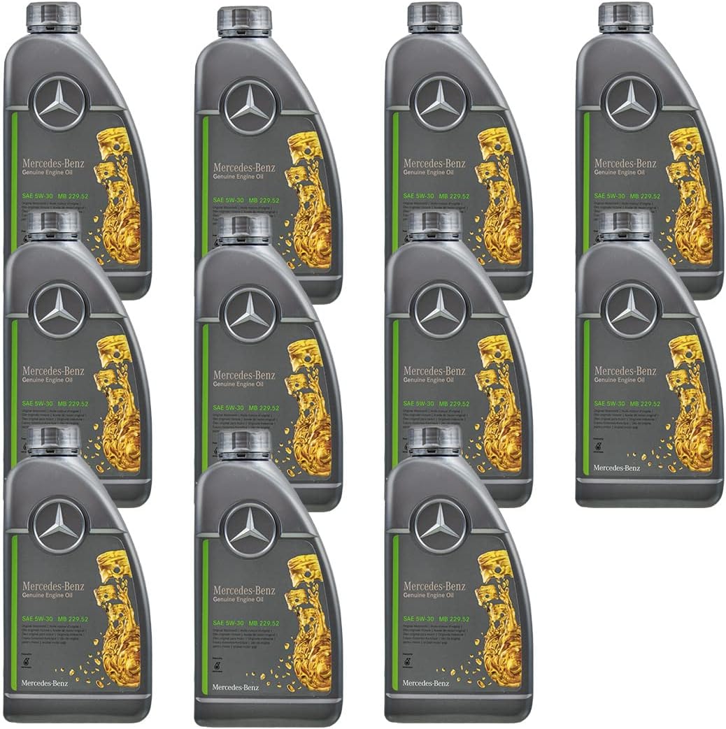 11x1L Original Mercedes Synthetic Motoröl 5W-30 229.52 A 001 989 37 01 ...