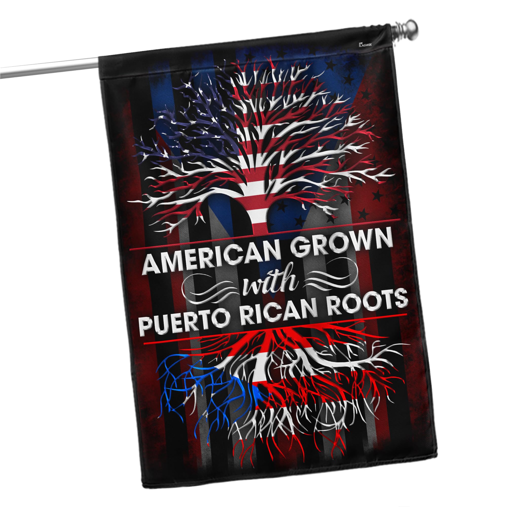 Snapklik.com : FLAGWIX Puerto Rico Flags, American Grown Puerto Rican ...