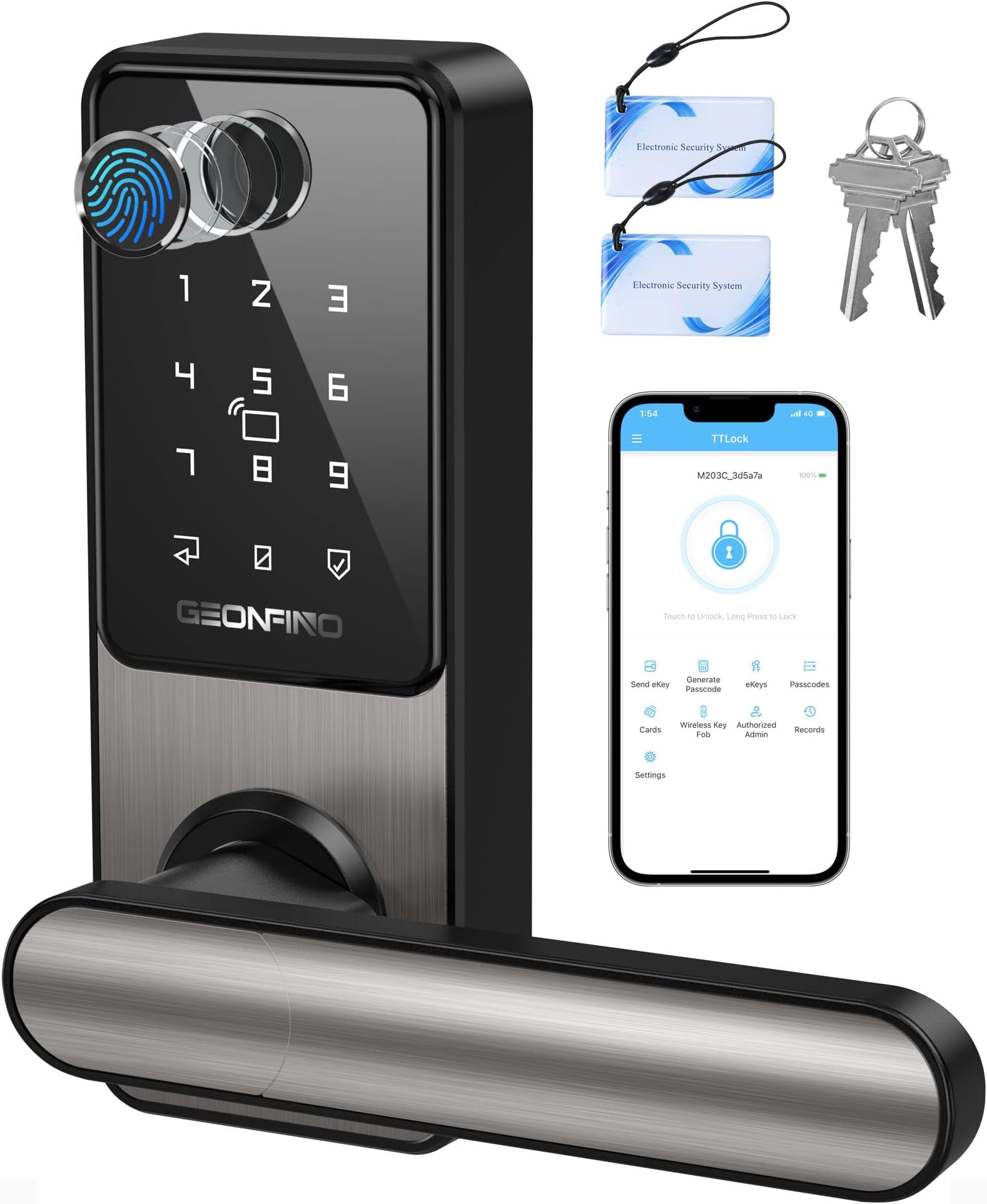 Level Bolt Smart Lock, Bluetooth Deadbolt + Level Keypad Satin Chrome ...