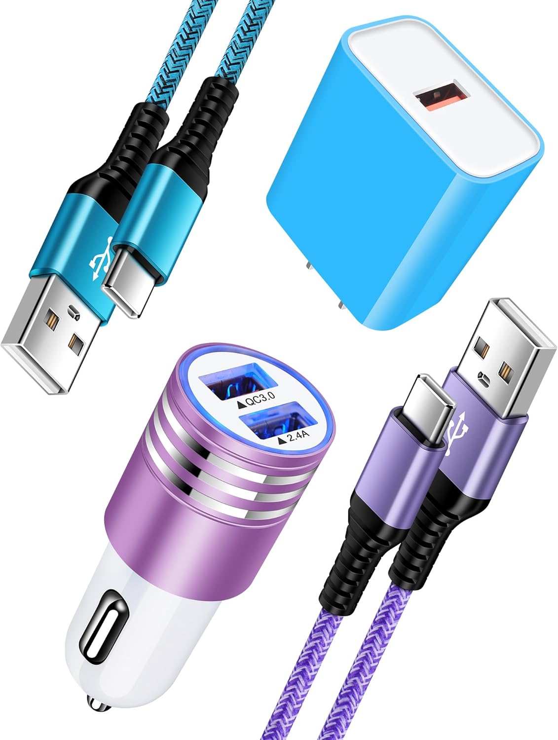 Amazon.com: Android Charger USB C for Google Pixel 8 7 Pro 7a 6, USB ...