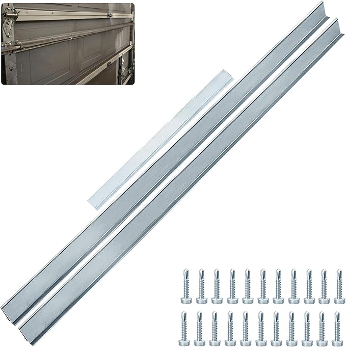 Amazon.com: 1 Set 16FT Garage Door Strut | 1.5mm 20 Gauge Steel | Comes ...