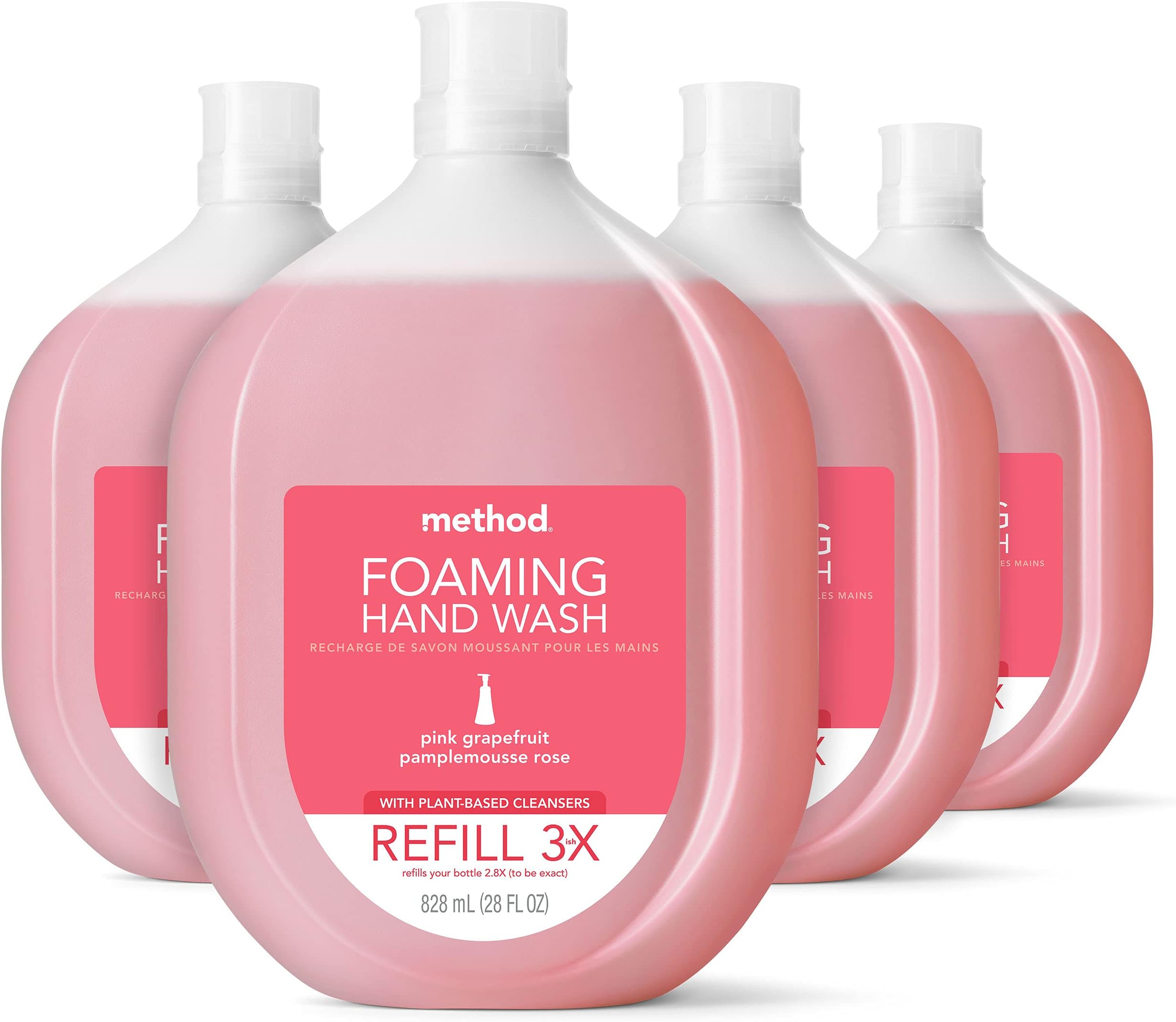 Amazon.com: Method Foaming Hand Soap Refill, Pink Grapefruit ...