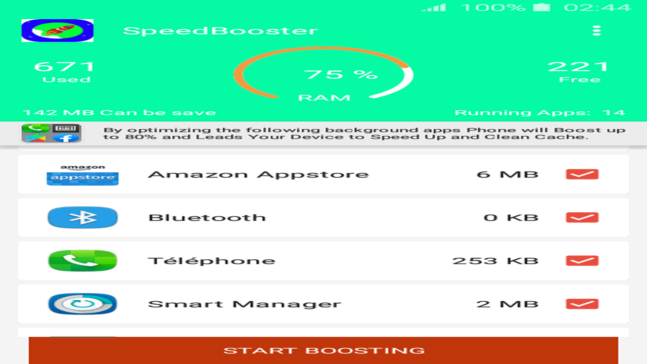 Speed Booster: app su Amazon Appstore