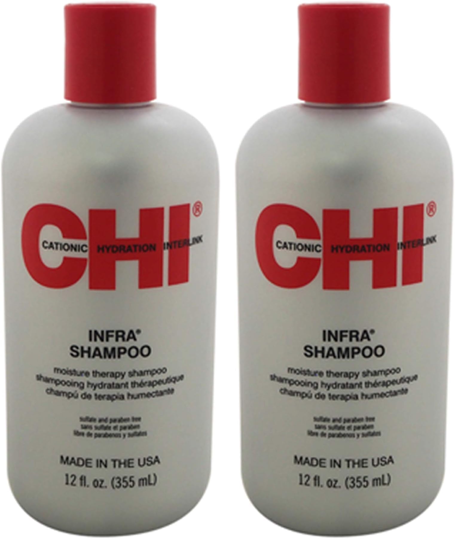 Amazon.com : CHI Moisture Therapy Shampoo - Unisex, 12 oz (Pack of 2 ...