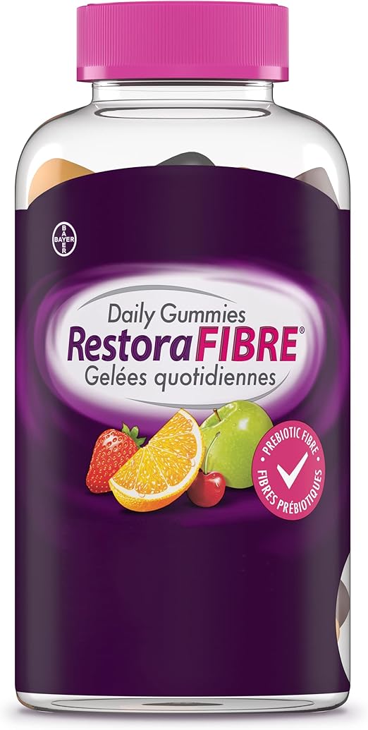 RestoraLAX Daily Gummies Restorafibre, Prebiotic Fibre 90 count ...