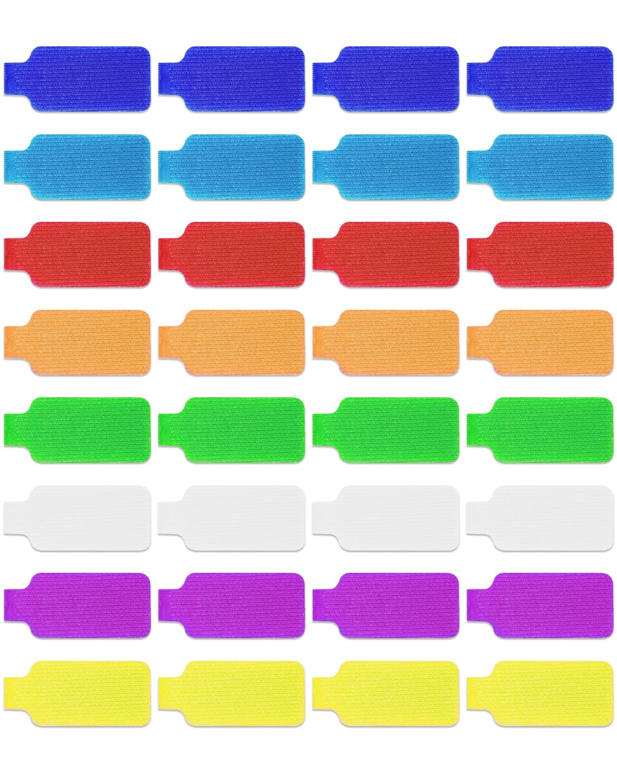 Amazon.com : 32 PCS Cable Labels, Multi-Color Write On Cord Labels ...