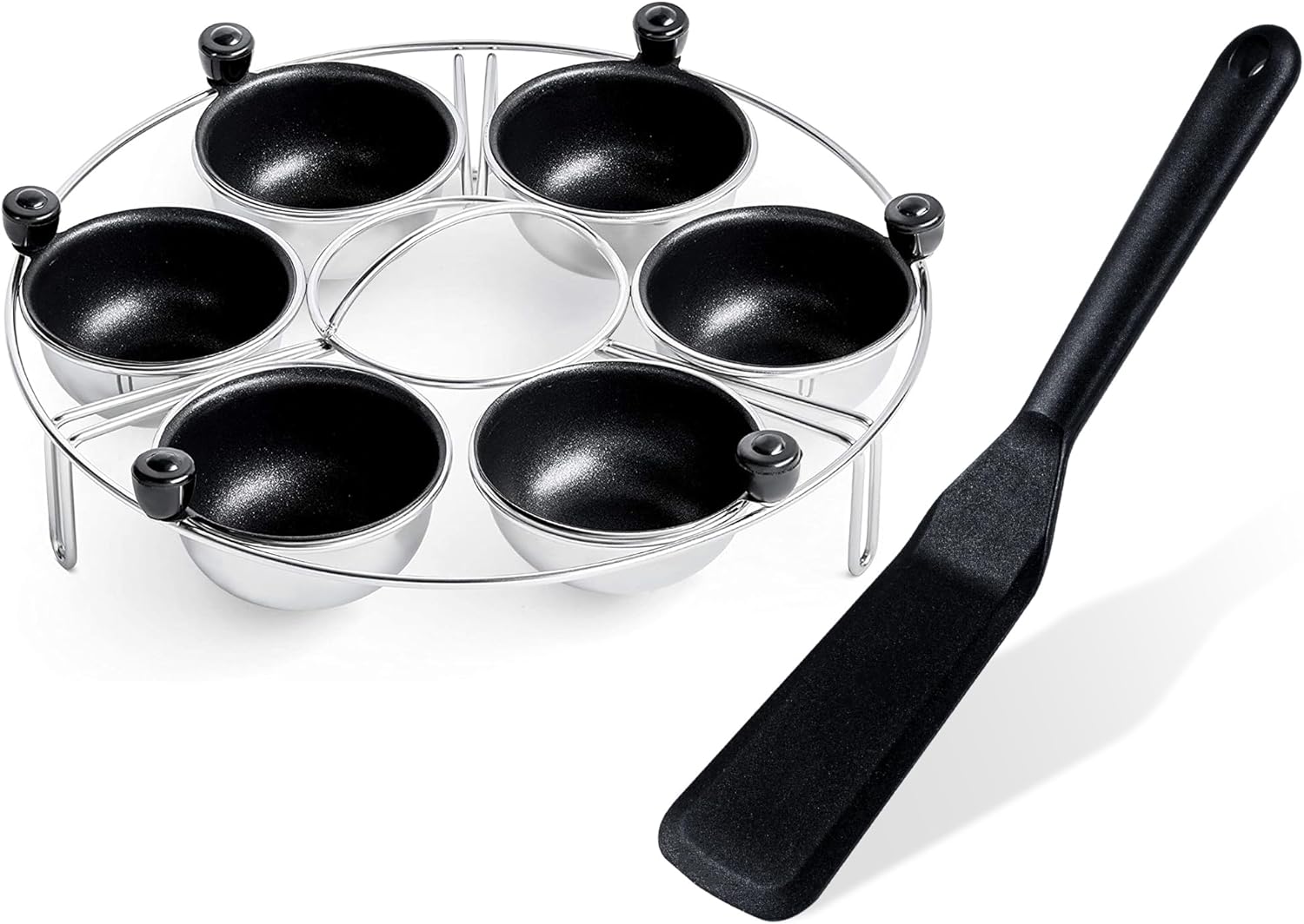 Amazon.com: Eggssentials Egg Poacher Insert Stainless Steel Poached Egg ...