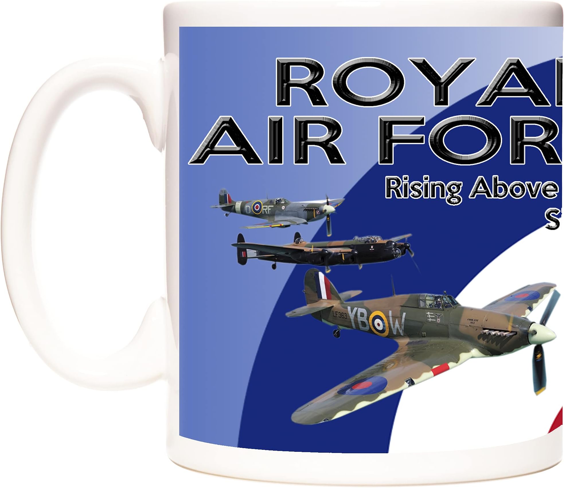 RAF Gift Mug. Royal Air Force Rising Above The Rest Since 1918 ...