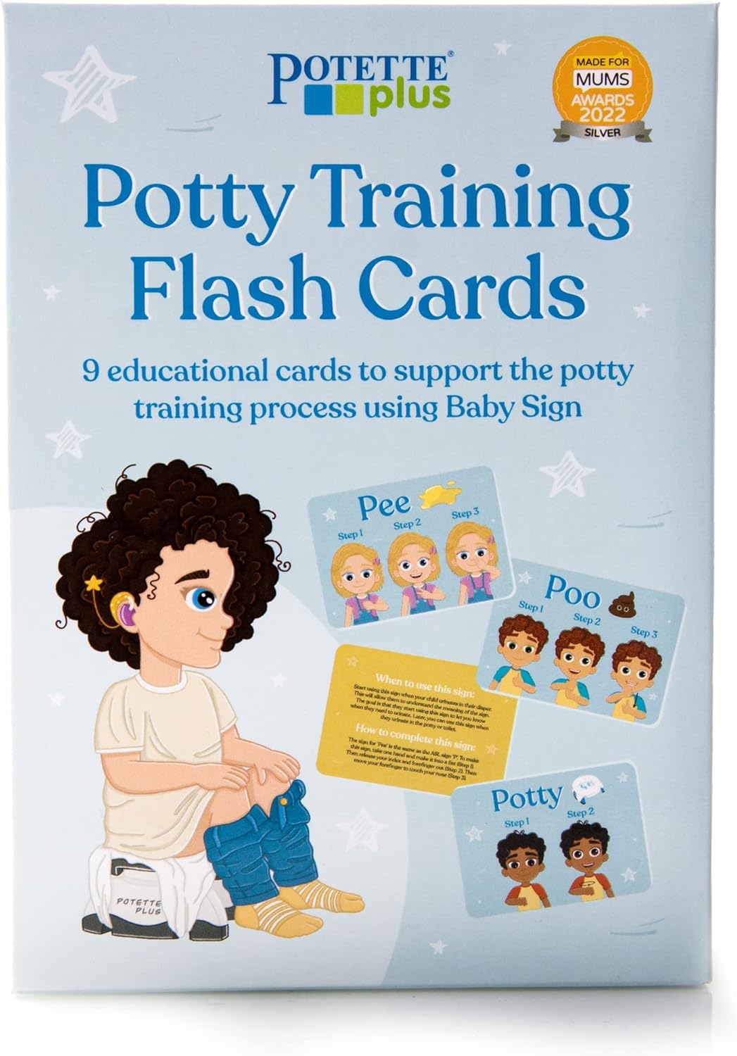 Amazon.com: Potette Plus Potty Training American Sign Language Flash ...