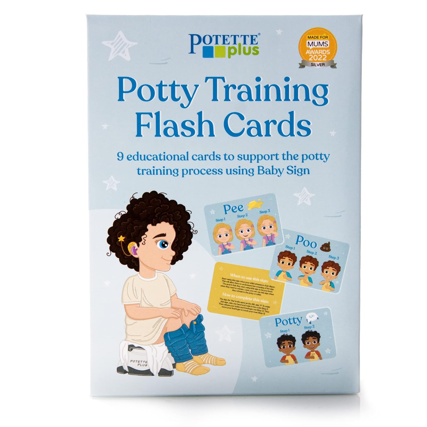 Amazon.com: Potette Plus Potty Training American Sign Language Flash ...