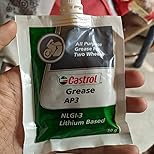 Castrol Grease AP3 NLGI-3 Lithium based All Purpose Grease for Two Wheeler 50G : Amazon.in: Car ...
