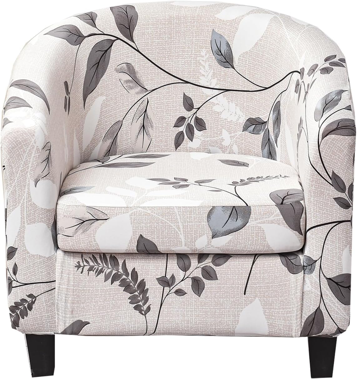 Amazon.com: CRFATOP 2 Piece Club Chair Slipcover Stretch Barrel Chair ...