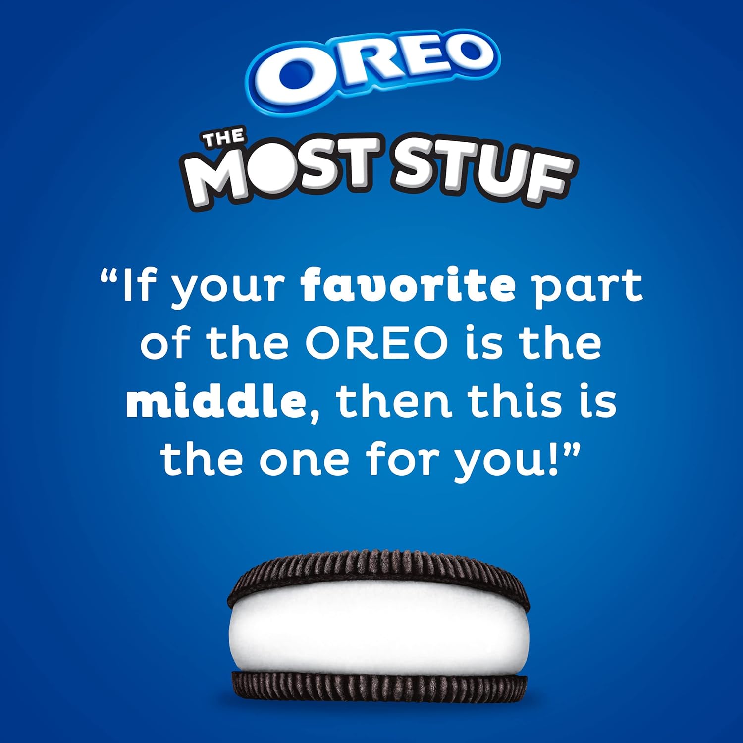 OREO The Most Stuf Chocolate Sandwich Cookies, Edición Limitada – Yaxa ...