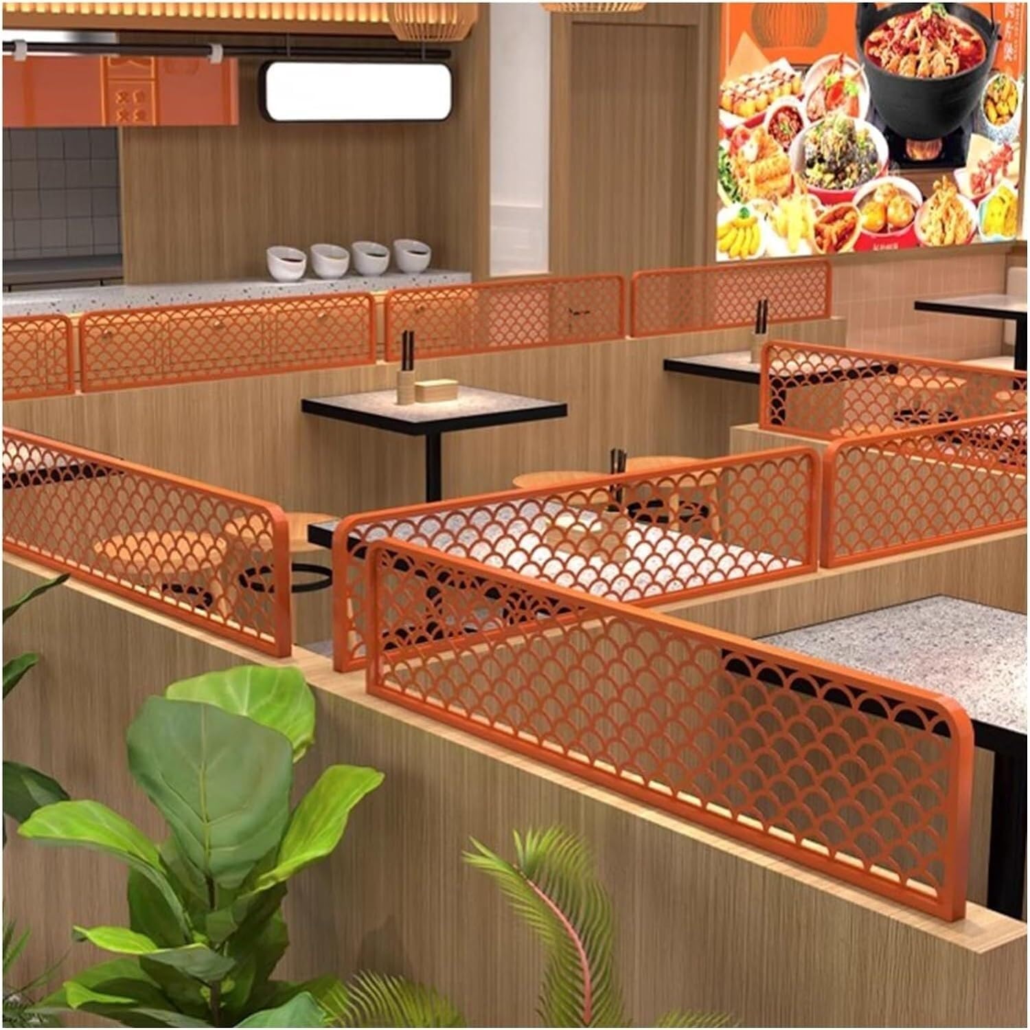 Amazon.com - LXXW Dividers for Dining Areas Restaurant Decorative ...