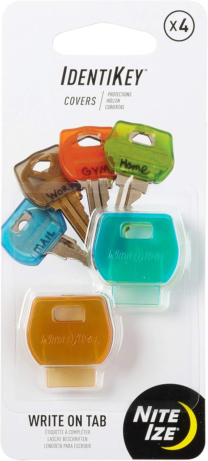Amazon.com: Nite Ize IdentiKey Covers, Write-On Universal Key Covers ...