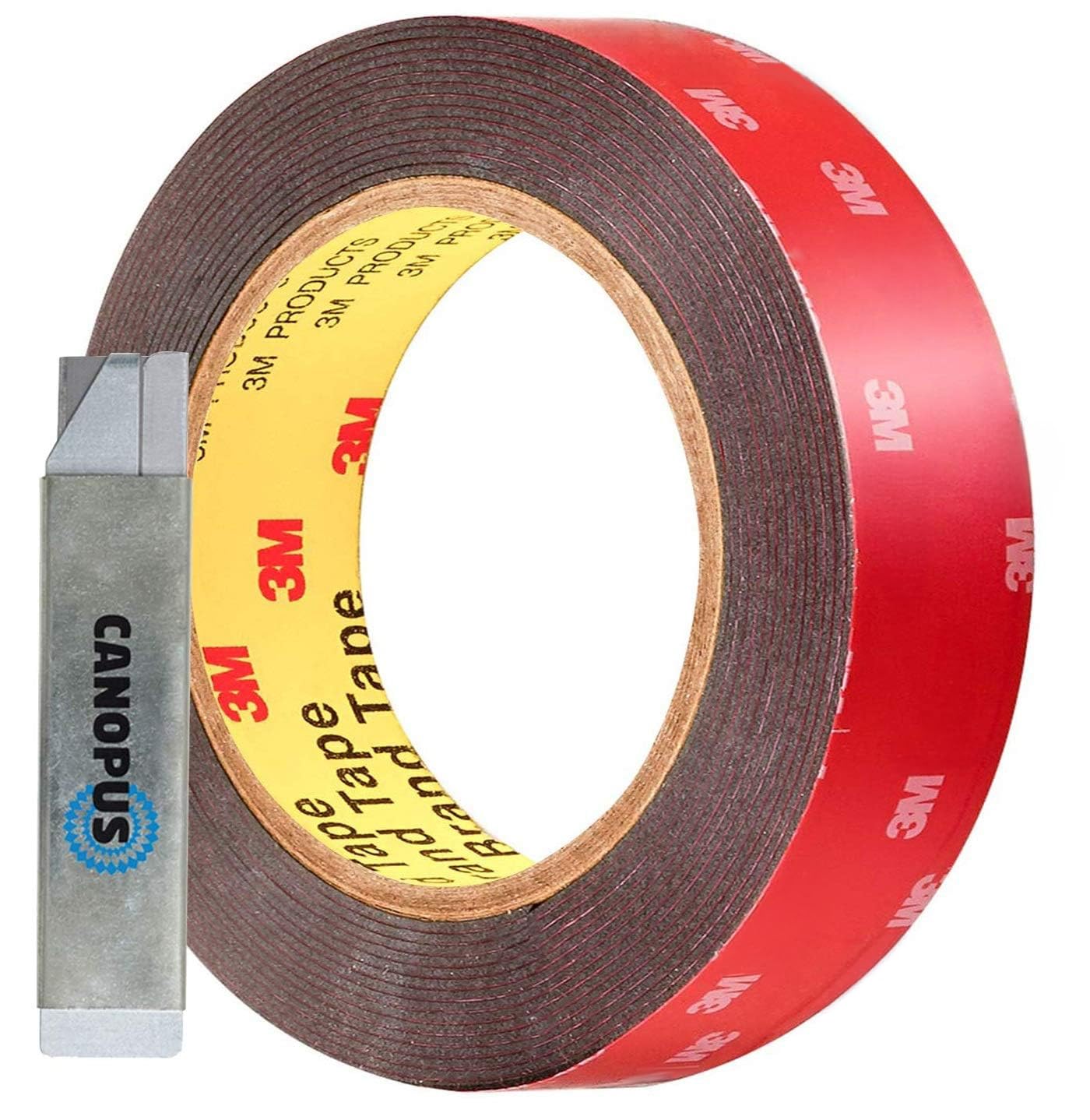 CANOPUS Double Sided Tape Extra Strong, Waterproof 5952 (25.4mm x 4.5m ...