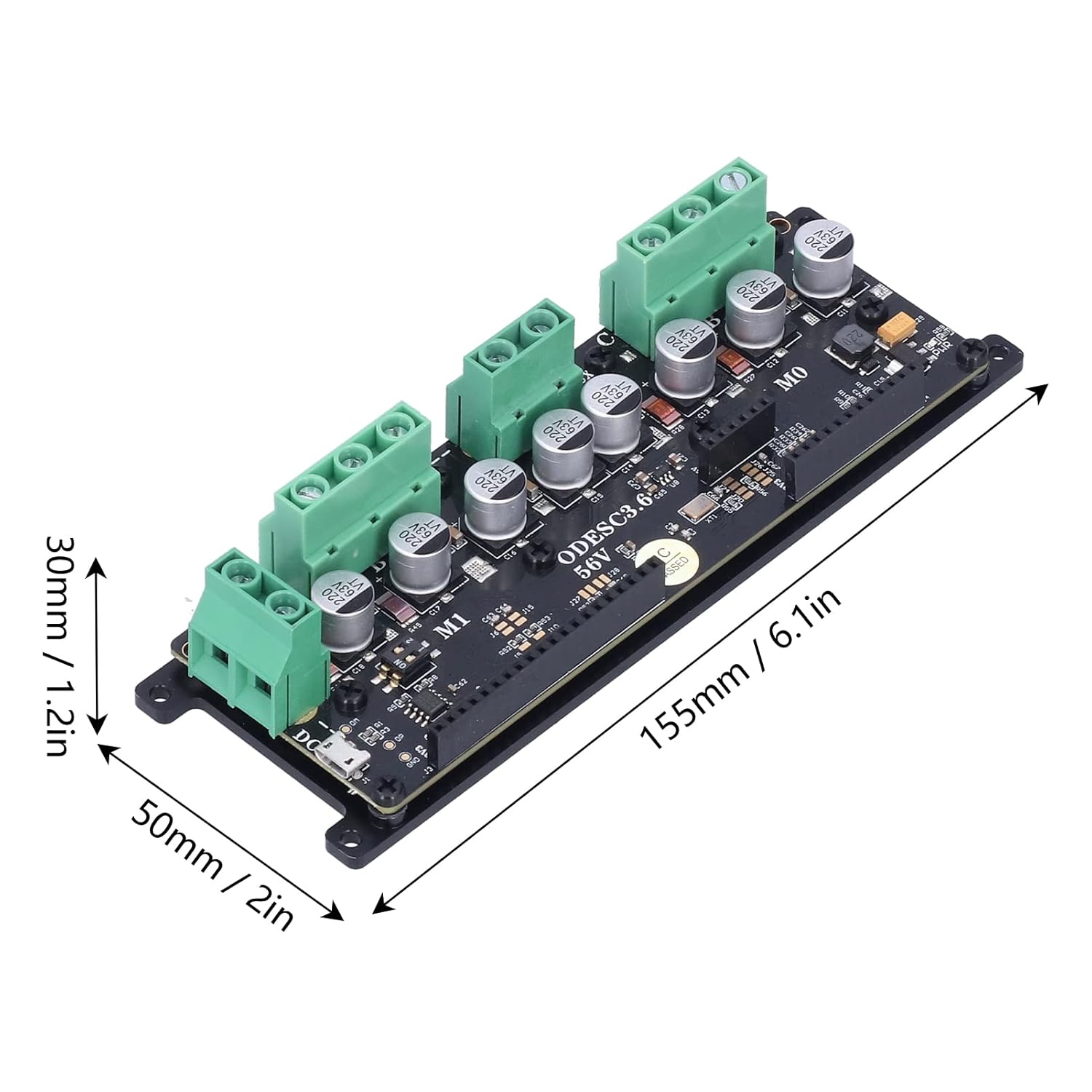 Buy Brushless Motor Driver Motor Control Module Double Drive Controller ...