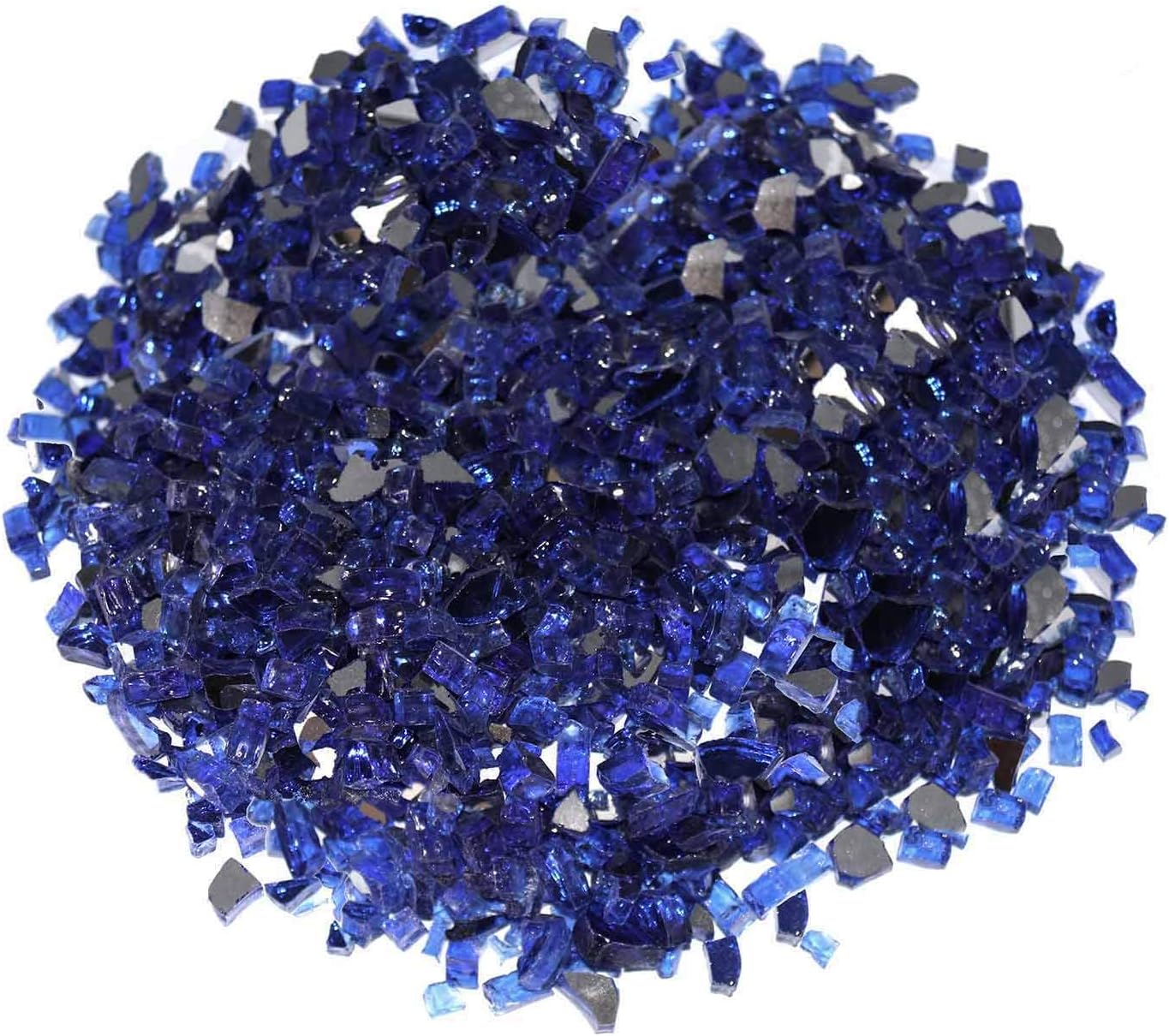 Koltose by Mash Diamond Blue Fire Glass, 4.5 Kg Of 1.3 Cm. Premium ...