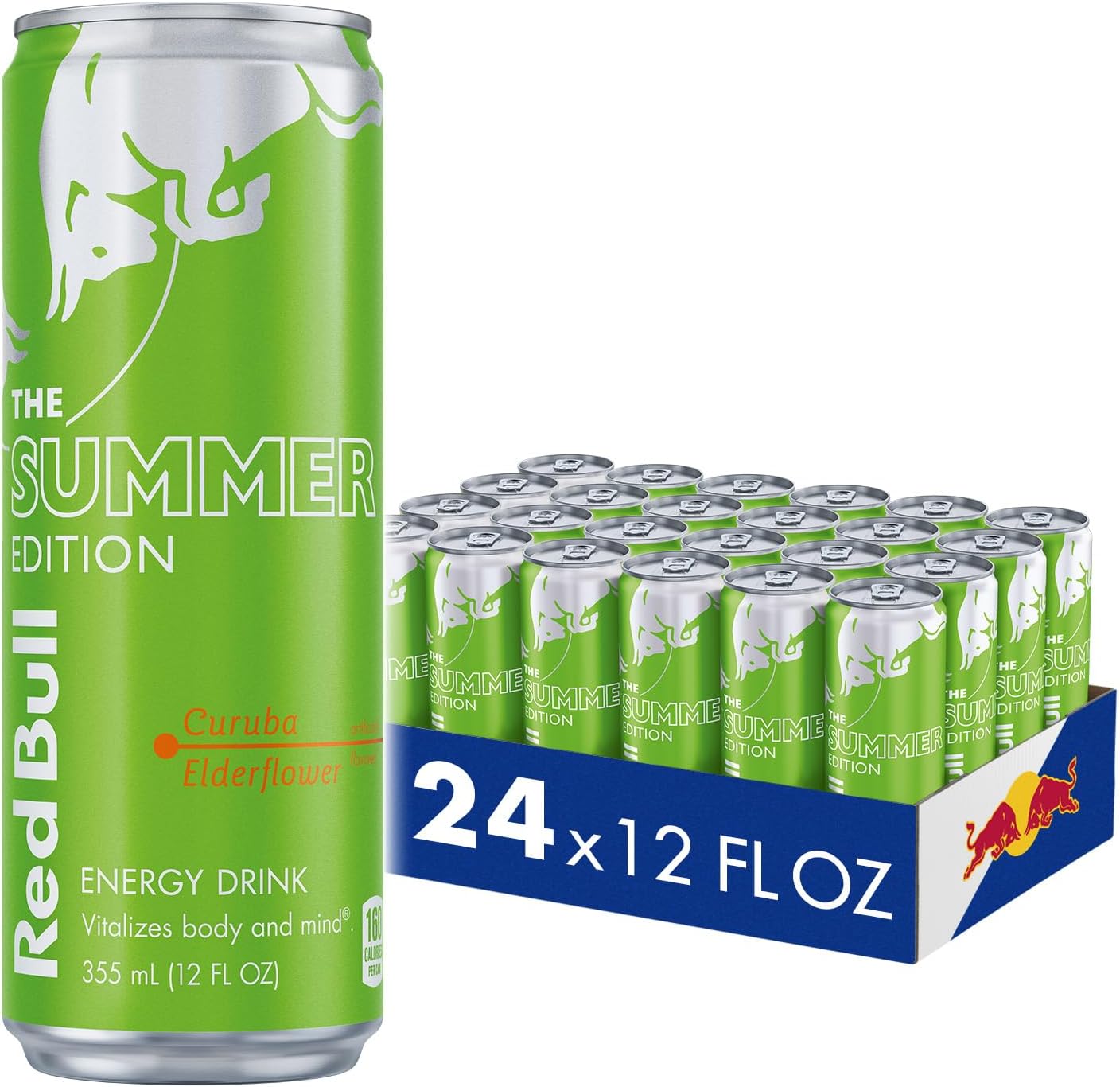Amazon.com: Red Bull Summer Edition Energy Drink, Curuba Elderflower ...