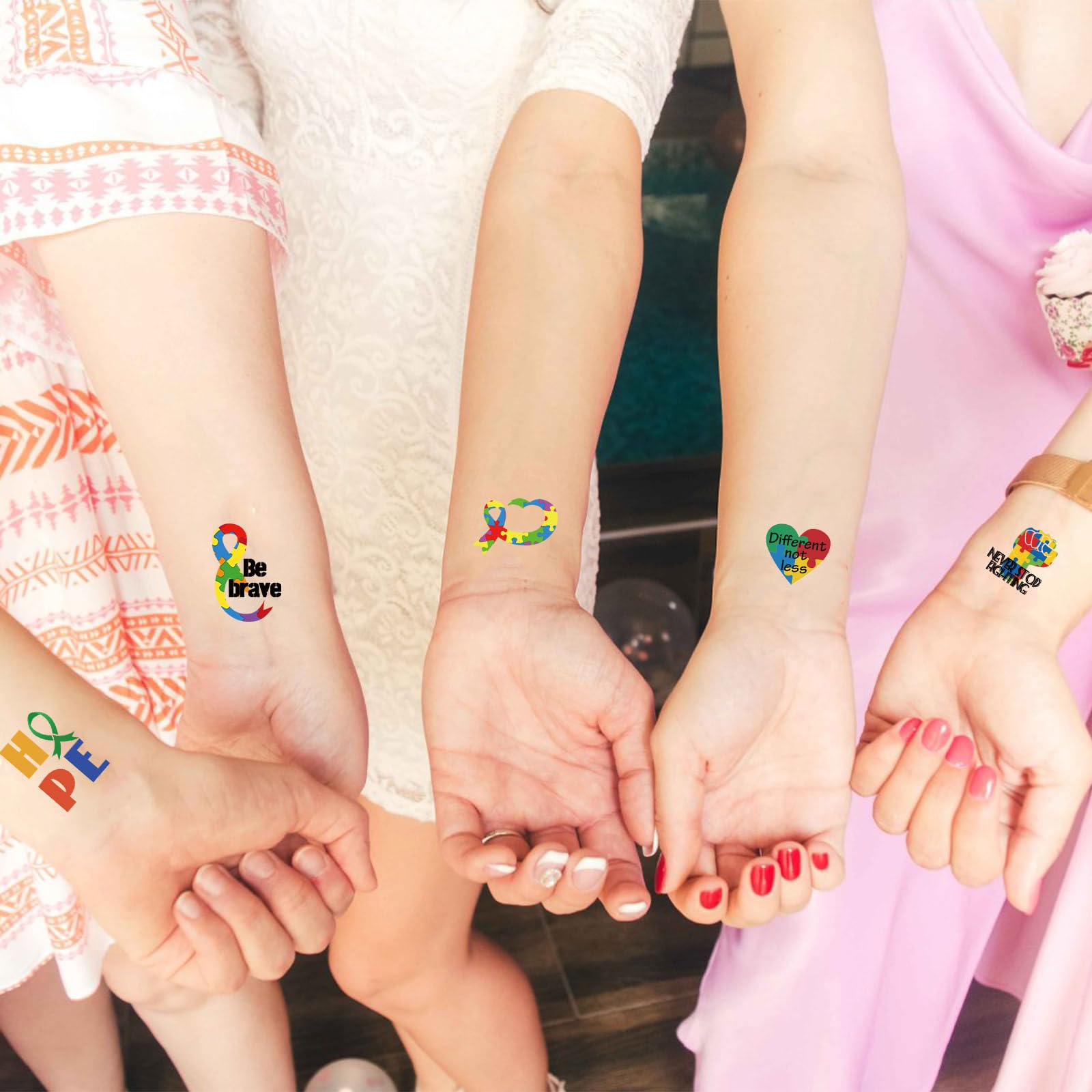 Autism Ankle Tattoos