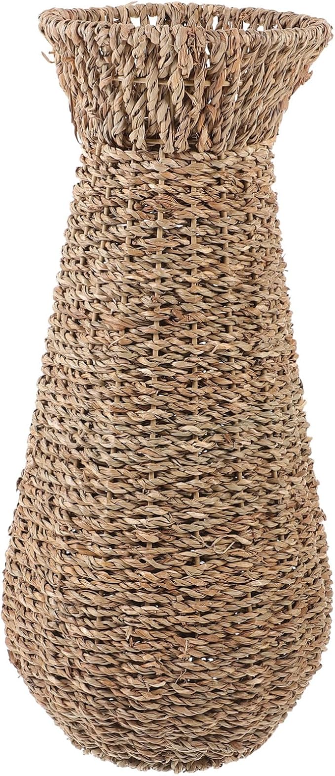 Amazon.com: IMIKEYA Floor Vase Tall Wicker Vase Rustic Flower Vase ...
