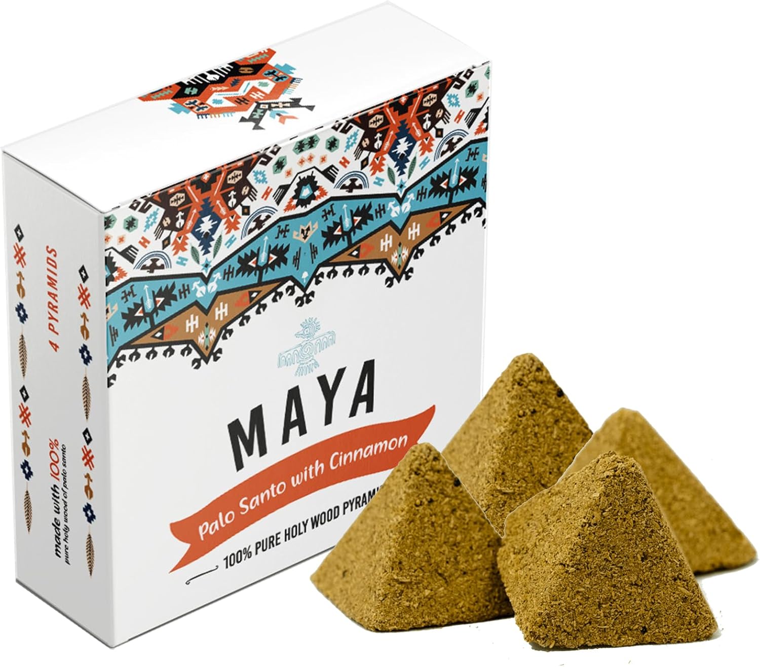 Amazon.com: SOUL STICKS Maya Palo Santo Pyramid Incense Made from ...