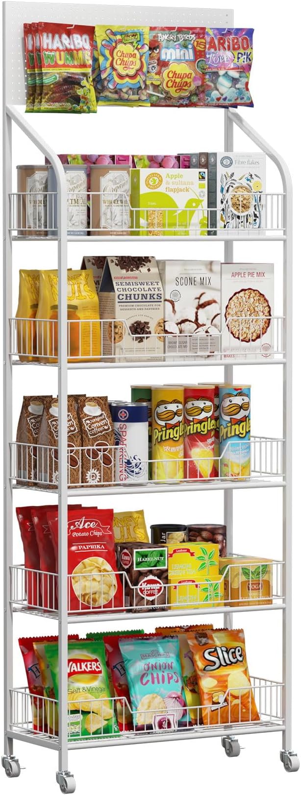 Amazon.com: lesolar Retail Snack Display Stand, 5 Tier Snack Candy ...