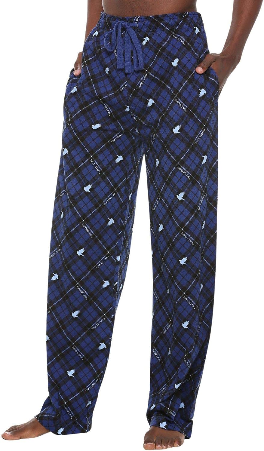 Harry Potter Ravenclaw Plaid Pajama Pants PLAID XS at Amazon Men’s ...