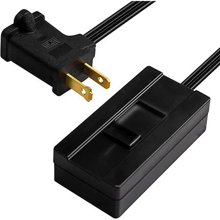 Leviton TBL03-10E Tabletop Slide Control Lamp Dimmer, 300-Watt, Black ...