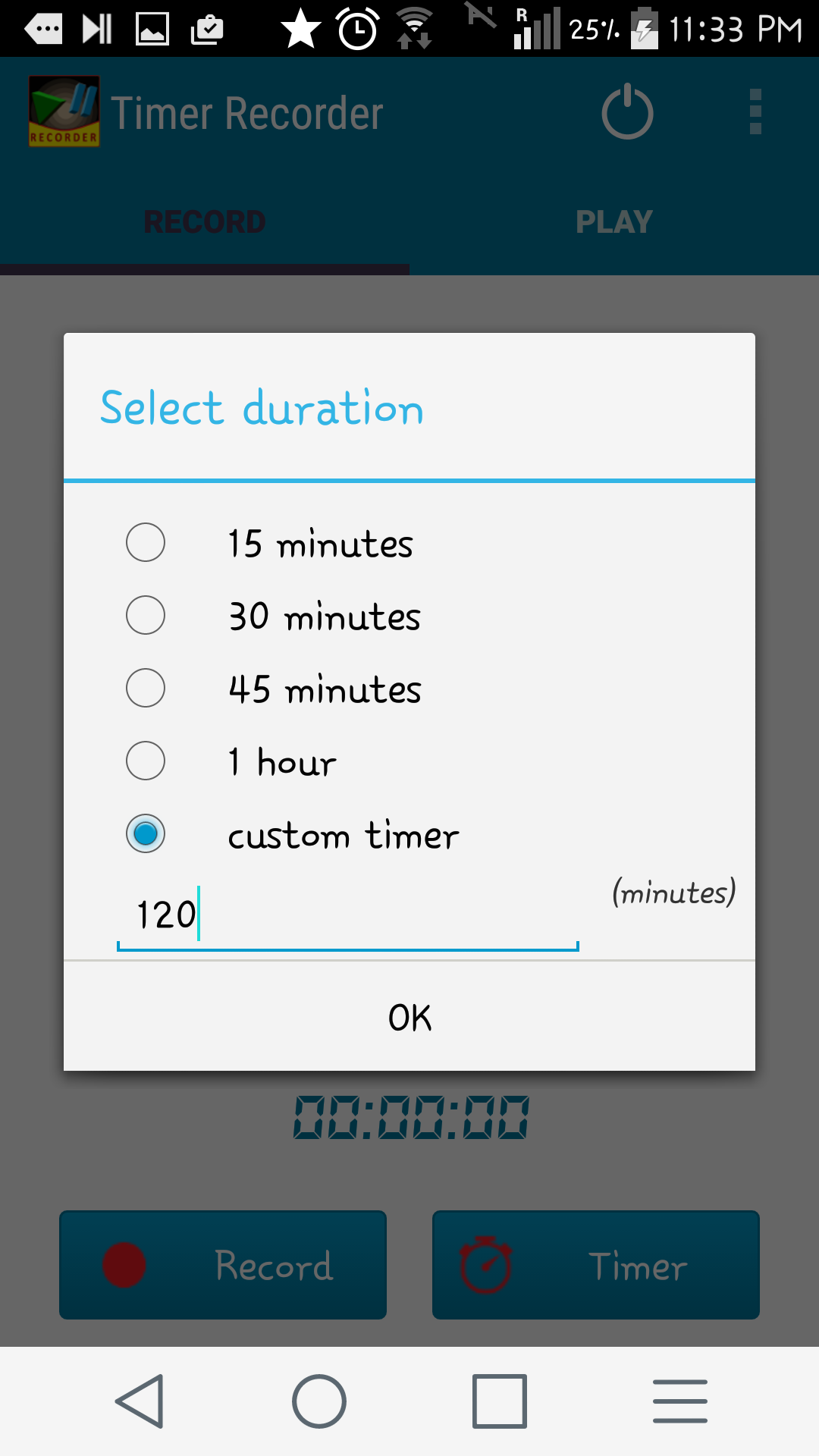 Timer Audio Recorder - App on Amazon Appstore