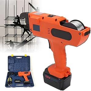 Amazon.com: Rebar Tier Tying Machine, Automatic Handheld Rebar Tier Gun ...