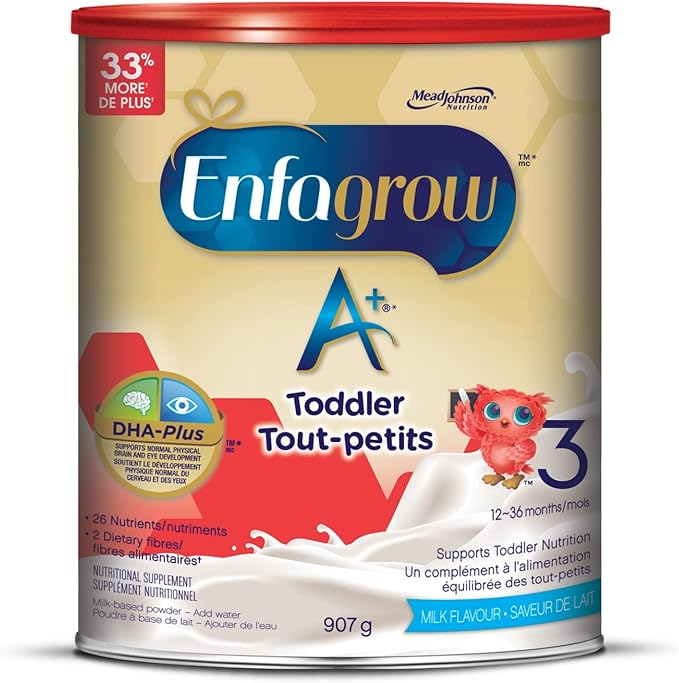 Enfagrow A+®, Toddler Nutritional Drink, 26 Nutrients including DHA a ...