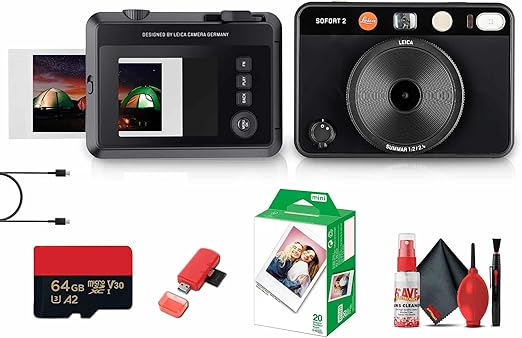 Amazon.com : Leica SOFORT 2 Instant Camera – 100 Years of Leica Limited ...