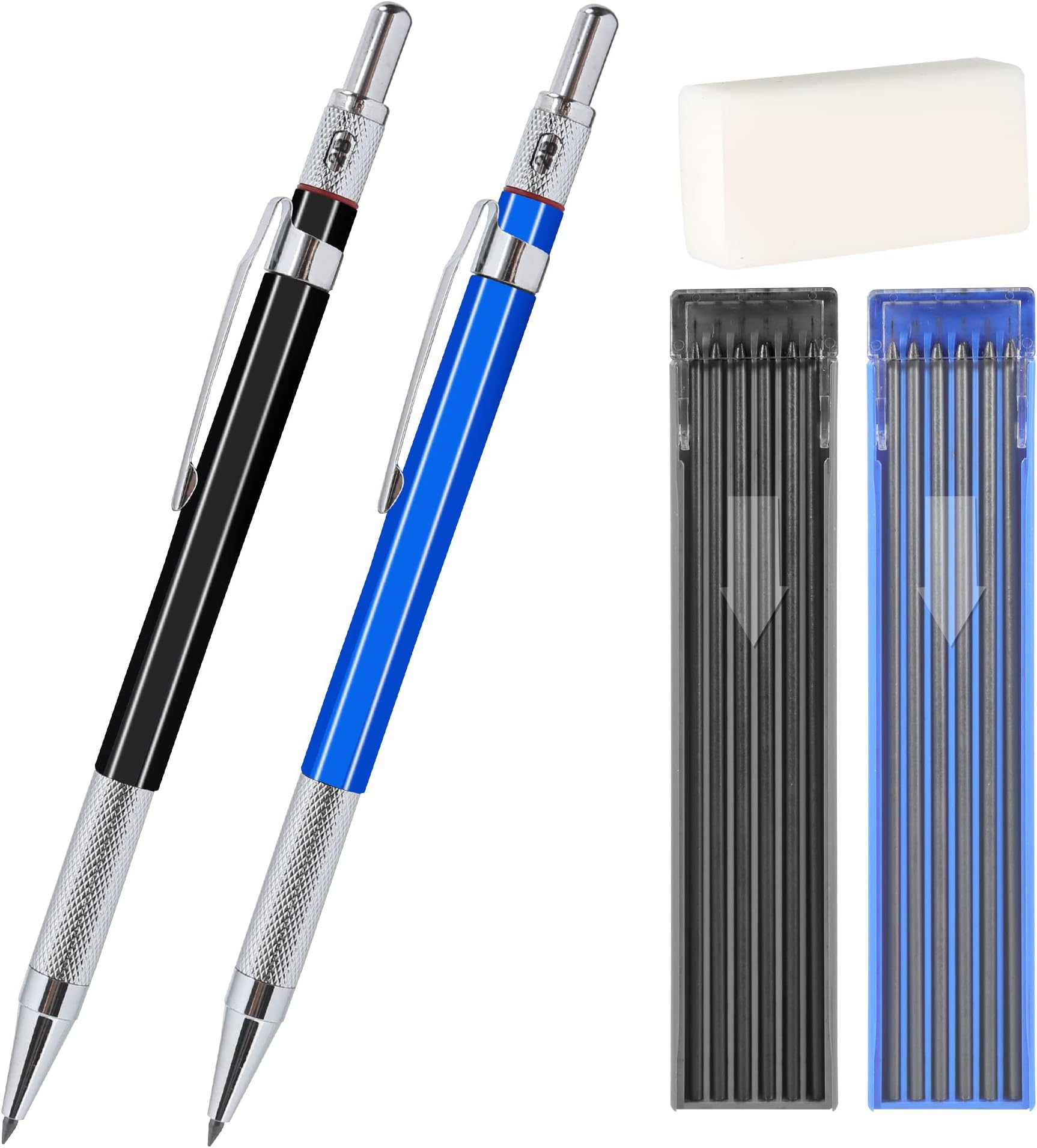 Amazon.com : Aitikili 2mm Mechanical Pencil Set, 2 Pieces Artist ...