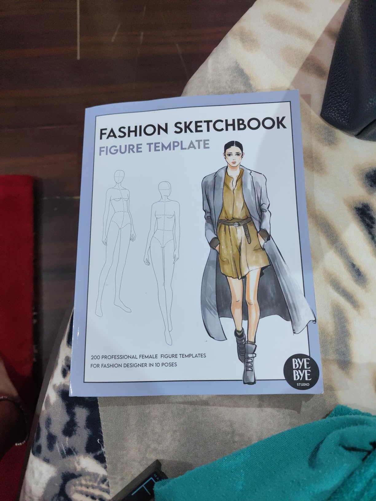 Buy Fashion Sketchbook Female Figure Template: Over 200 female fashion ...